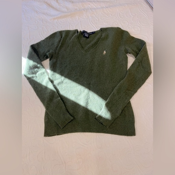 Ralph Lauren | Tops | Ralph Lauren Sport Dark Green Long Sleeve Vintage ...
